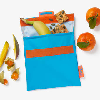 Porta-snack fluo azzurro - Stikets