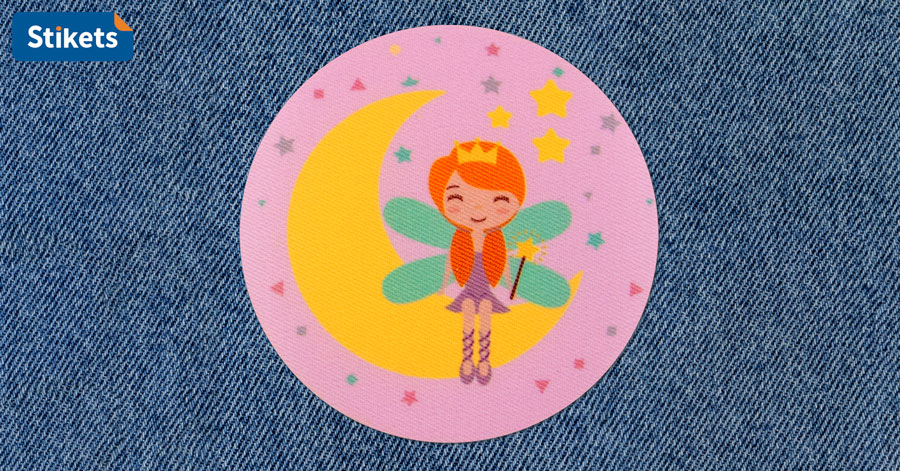 Patch termoadesiva Principessa rosa - Stikets